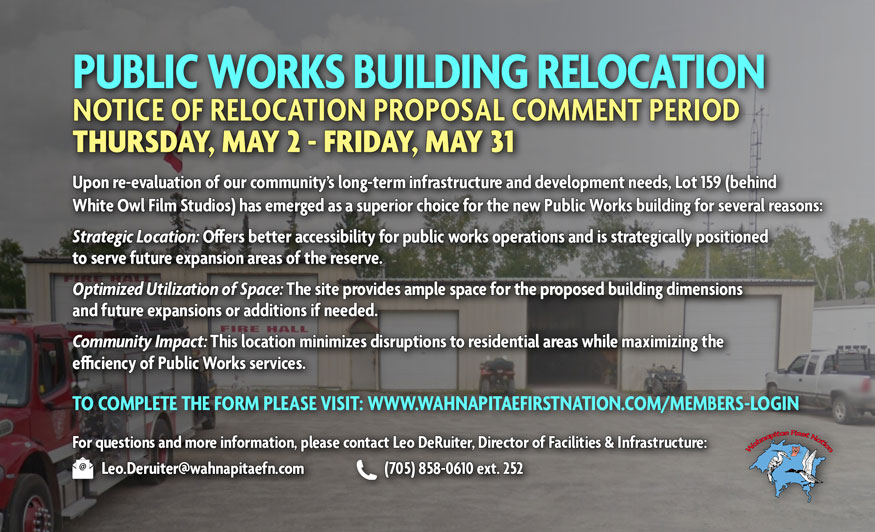 Wahnapitae First Nation - Home